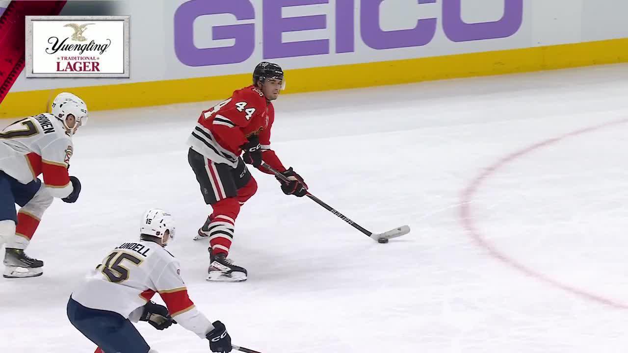 Tyler Bertuzzi with a Goal vs. Florida Panthers | Chicago Blackhawks
