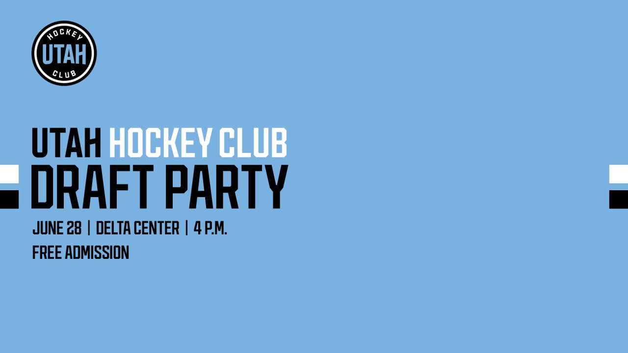 Utah Hockey Club Draft Party - June 28 | Utah Mammoth