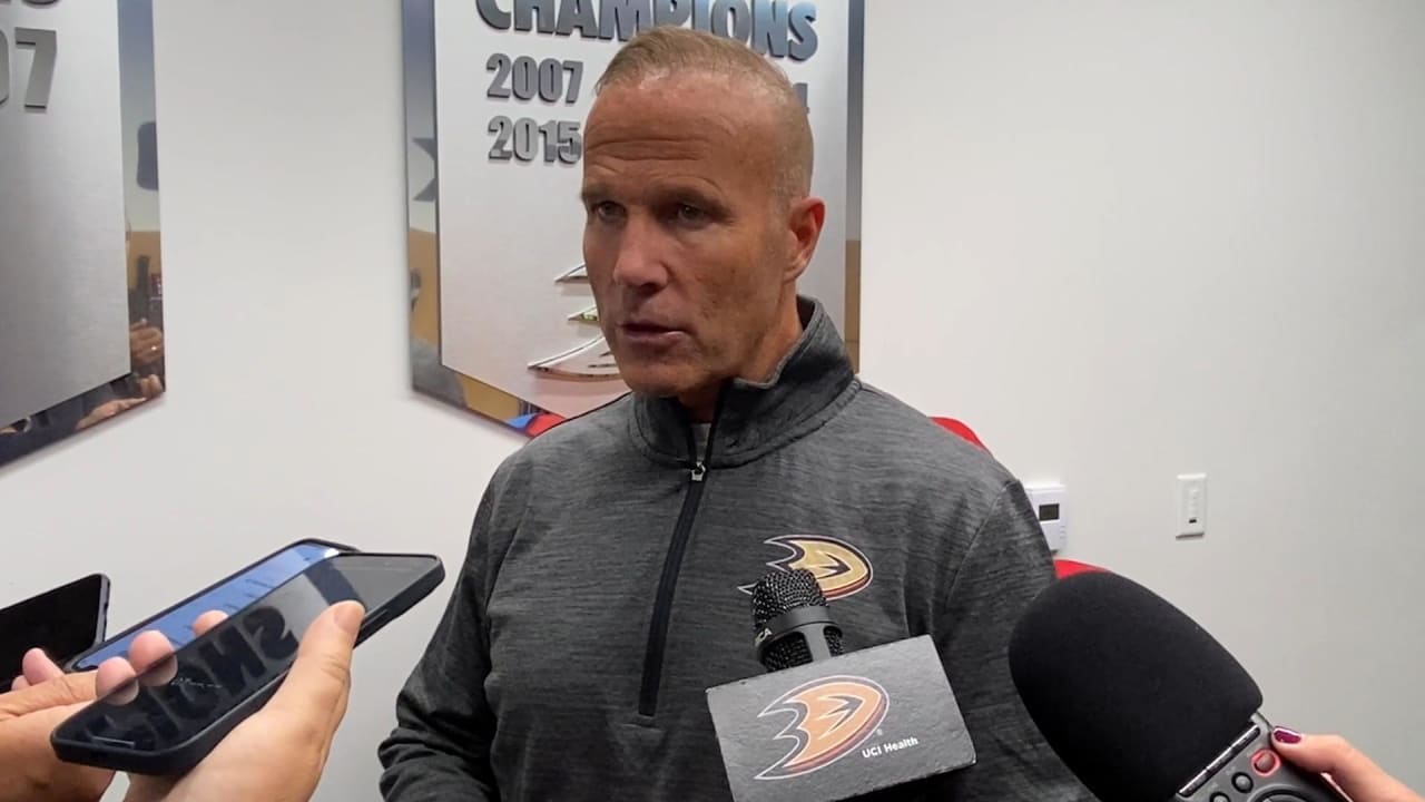 Cronin on Zegras' First Day | Anaheim Ducks