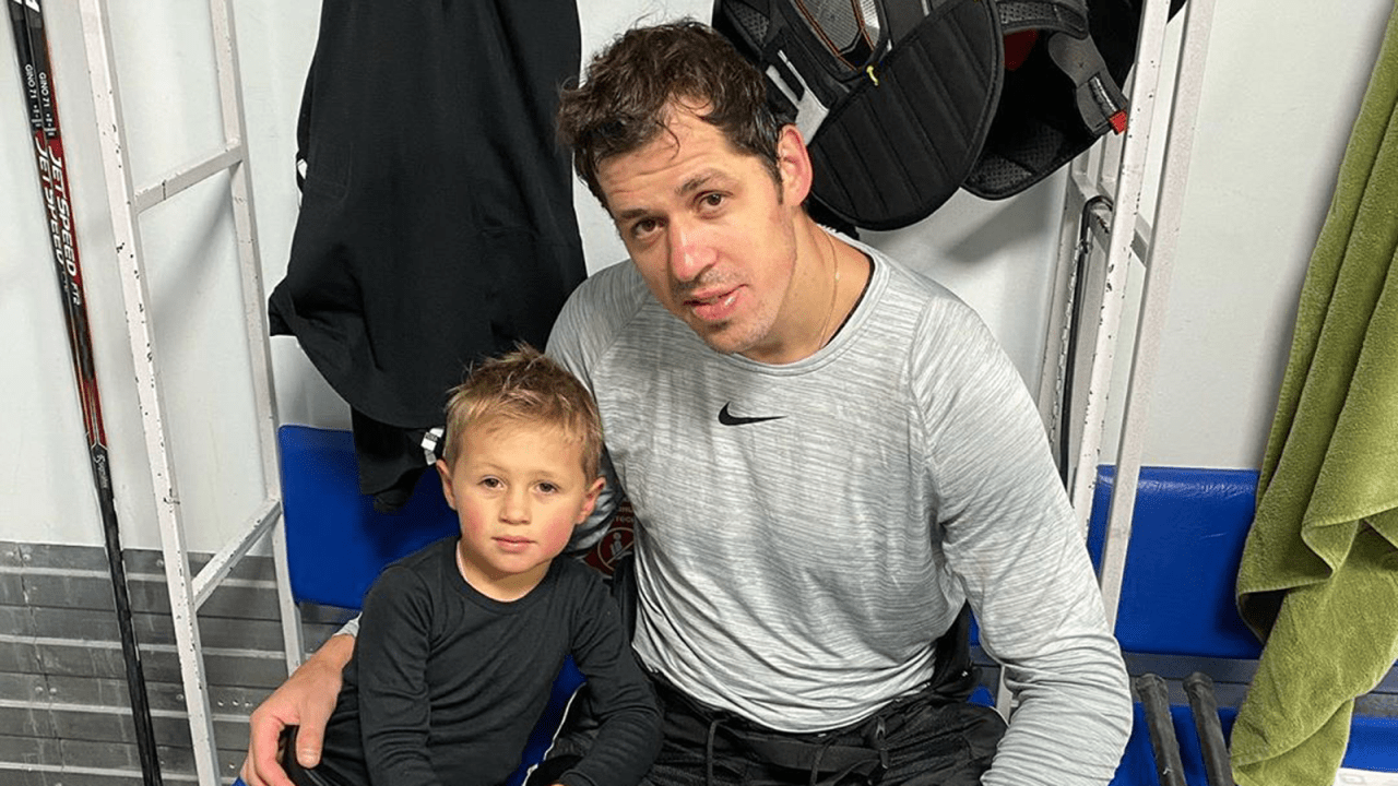 Evgeni Malkin Takes the Ice with Son Nikita | Pittsburgh Penguins