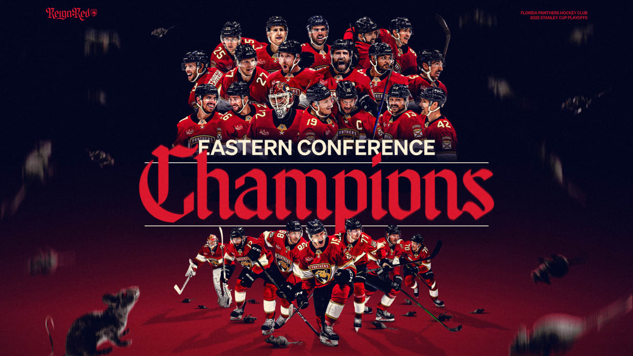Florida Panthers Capture Third Consecutive Eastern Conference Title ...