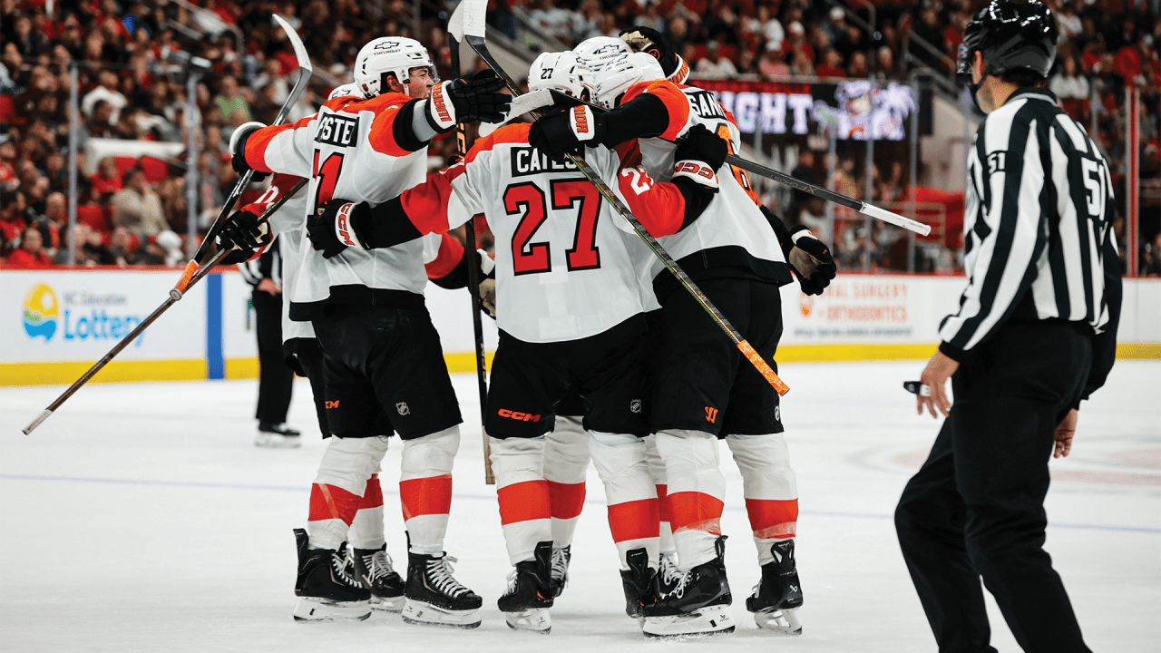 Highlights Beyond Highlights: Oct. 11 at Carolina | Philadelphia Flyers