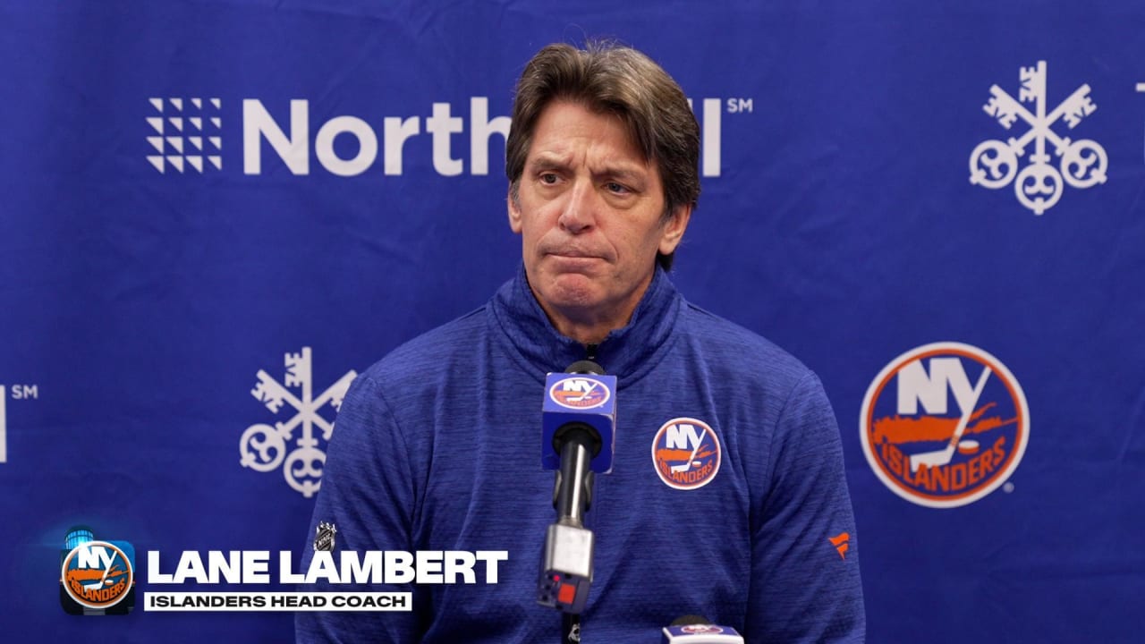 Practice 12/06: Lane Lambert | New York Islanders