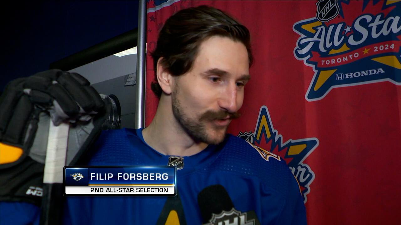 Filip Forsberg talks All-Star win | Nashville Predators