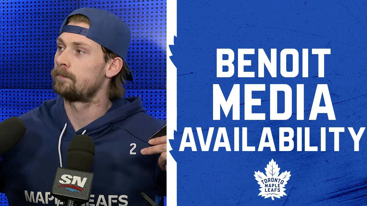 Simon Benoit | Pre Game vs. Buffalo Sabres | January 27, 2026 | Toronto ...