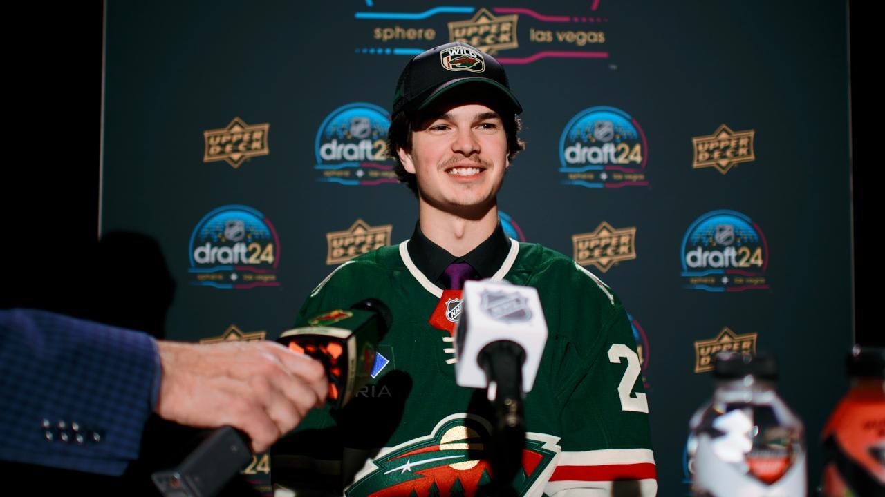 Wutzke on Being Drafted by Wild | Minnesota Wild