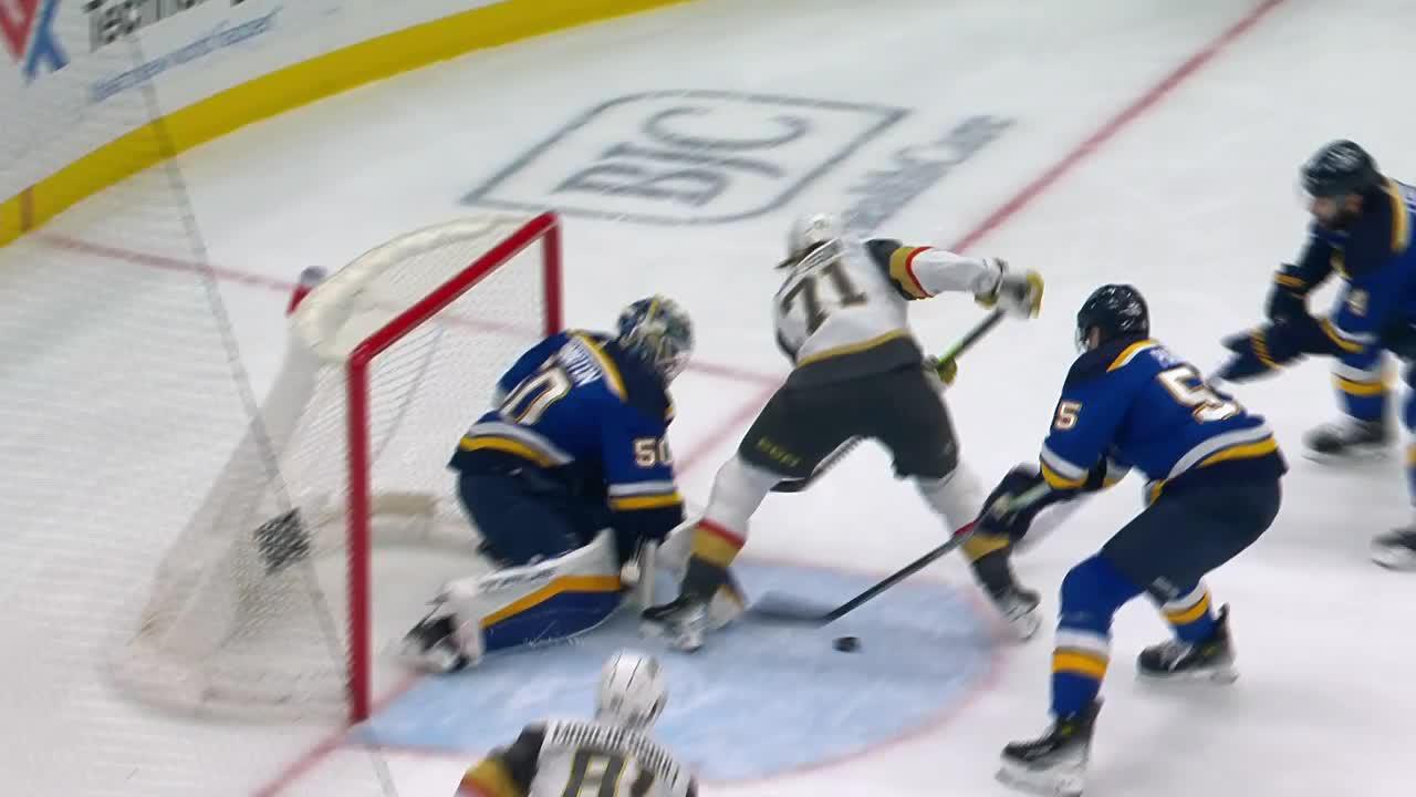 VGK@STL: Marchessault scores goal against Jordan Binnington | Vegas ...