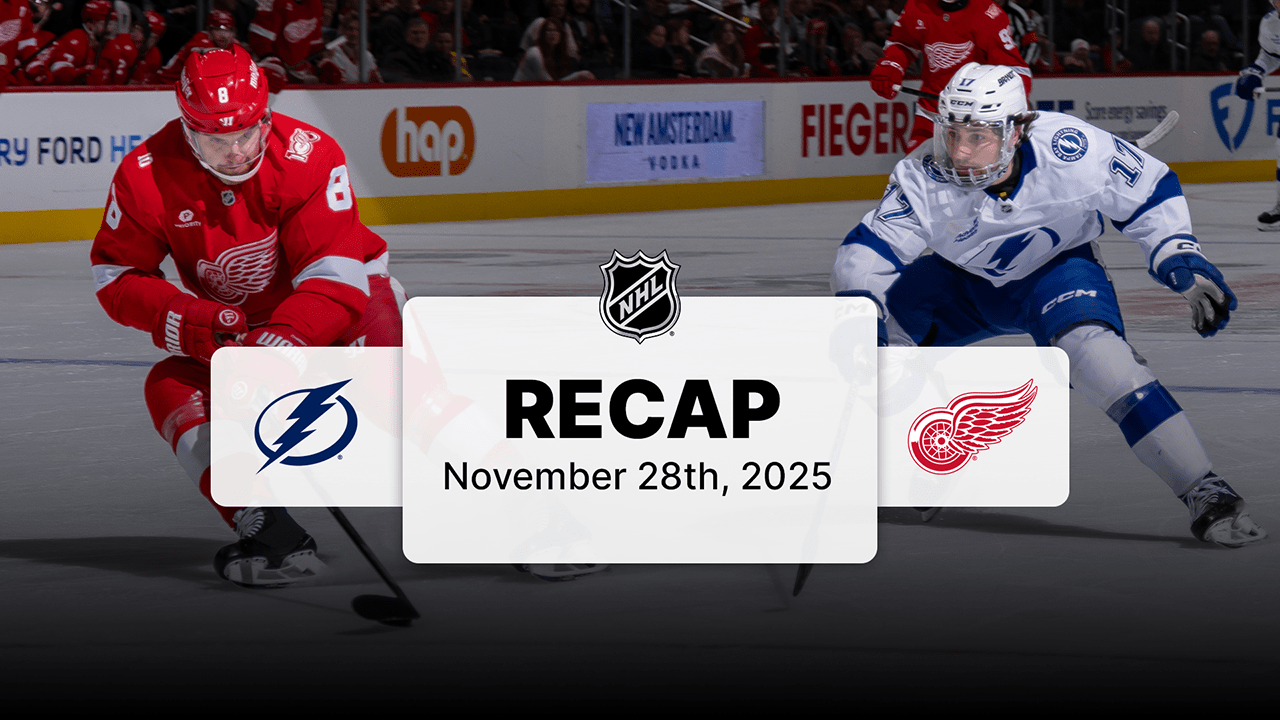 TBL at DET | Recap | NHL.com