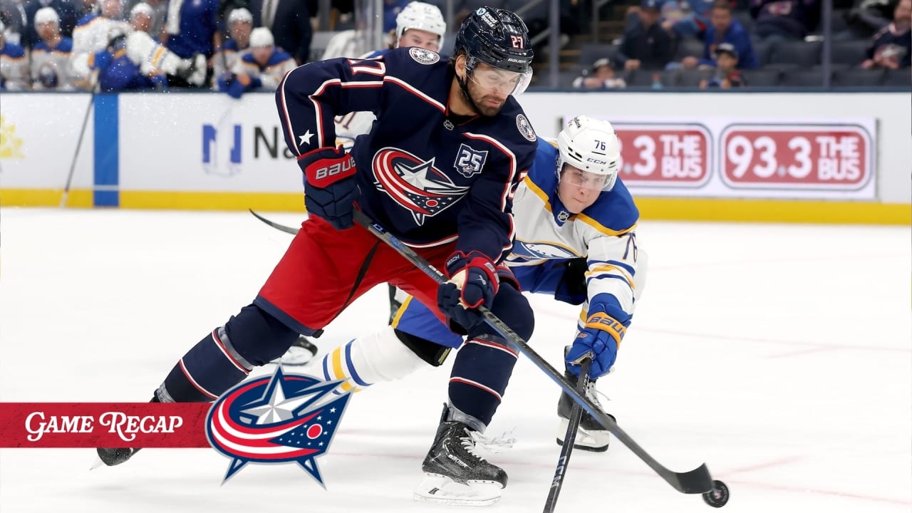 Sabres blank Blue Jackets in preseason contest | Columbus Blue Jackets