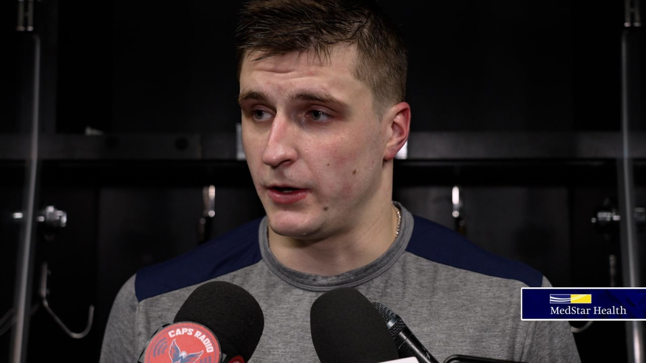 Postgame | Aliaksei Protas | Washington Capitals