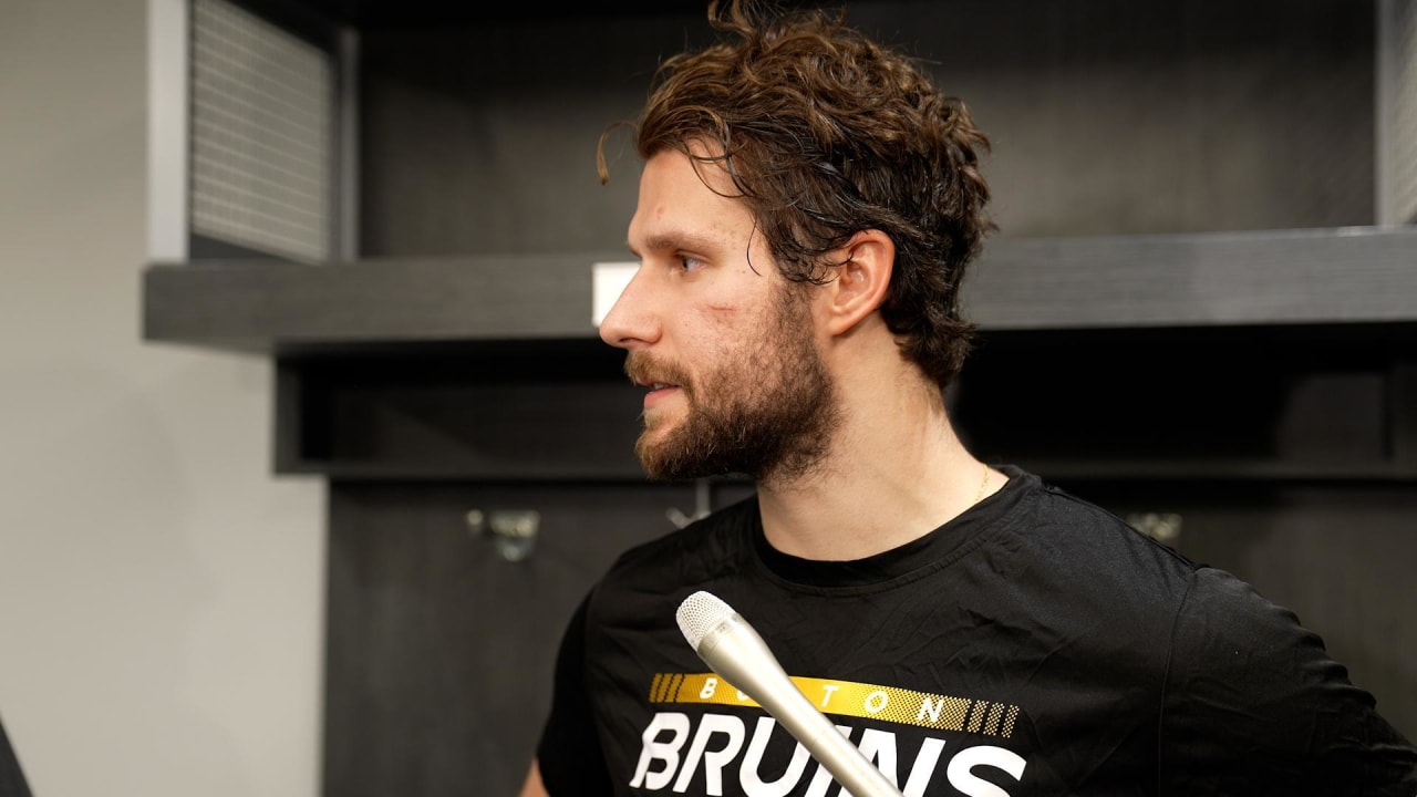 Locker Room Raw: Pavel Zacha | Boston Bruins