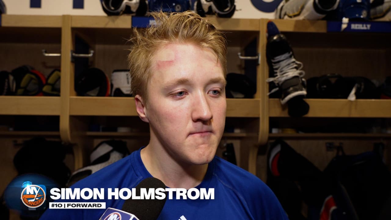 Practice 2/7: Simon Holmstrom | New York Islanders