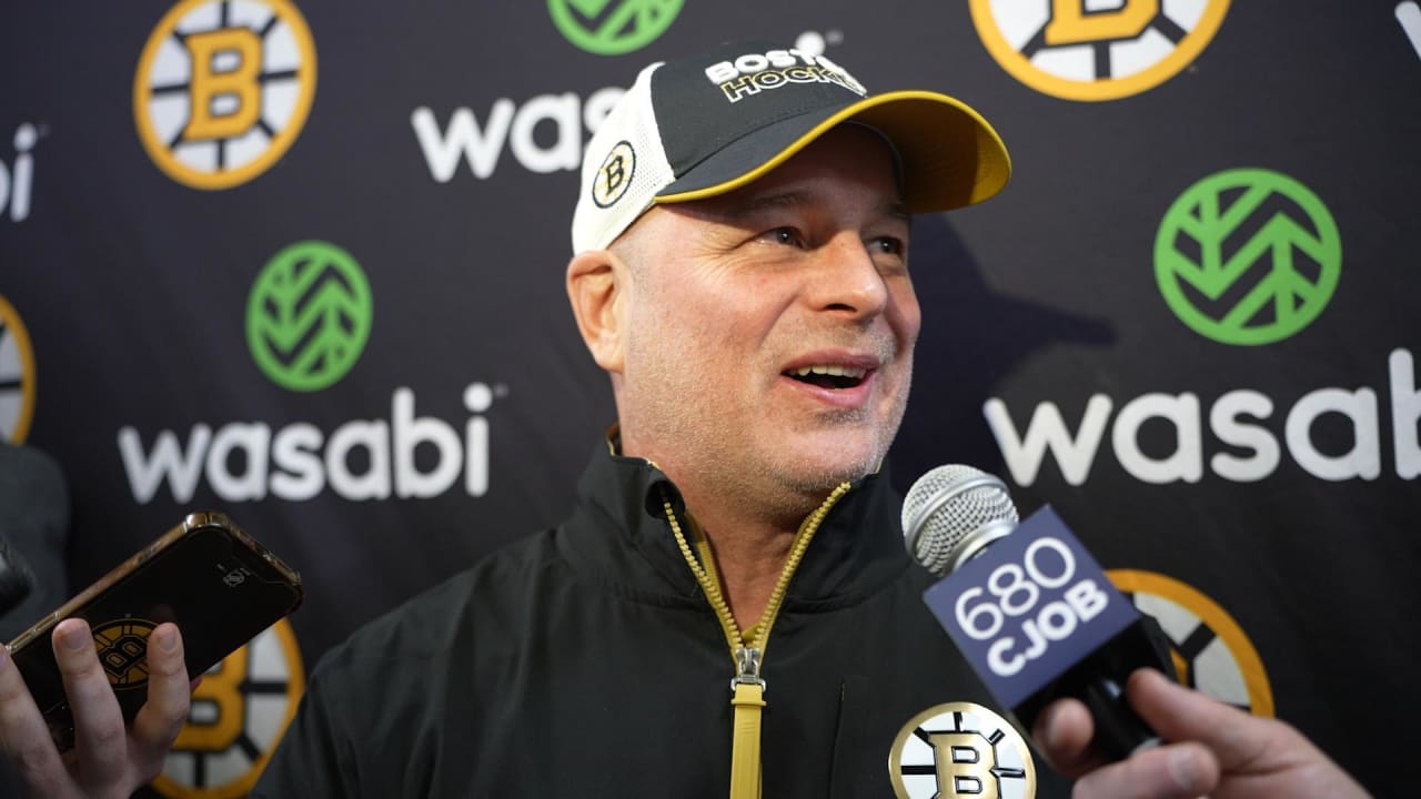 Press Room: Jim Montgomery | Boston Bruins