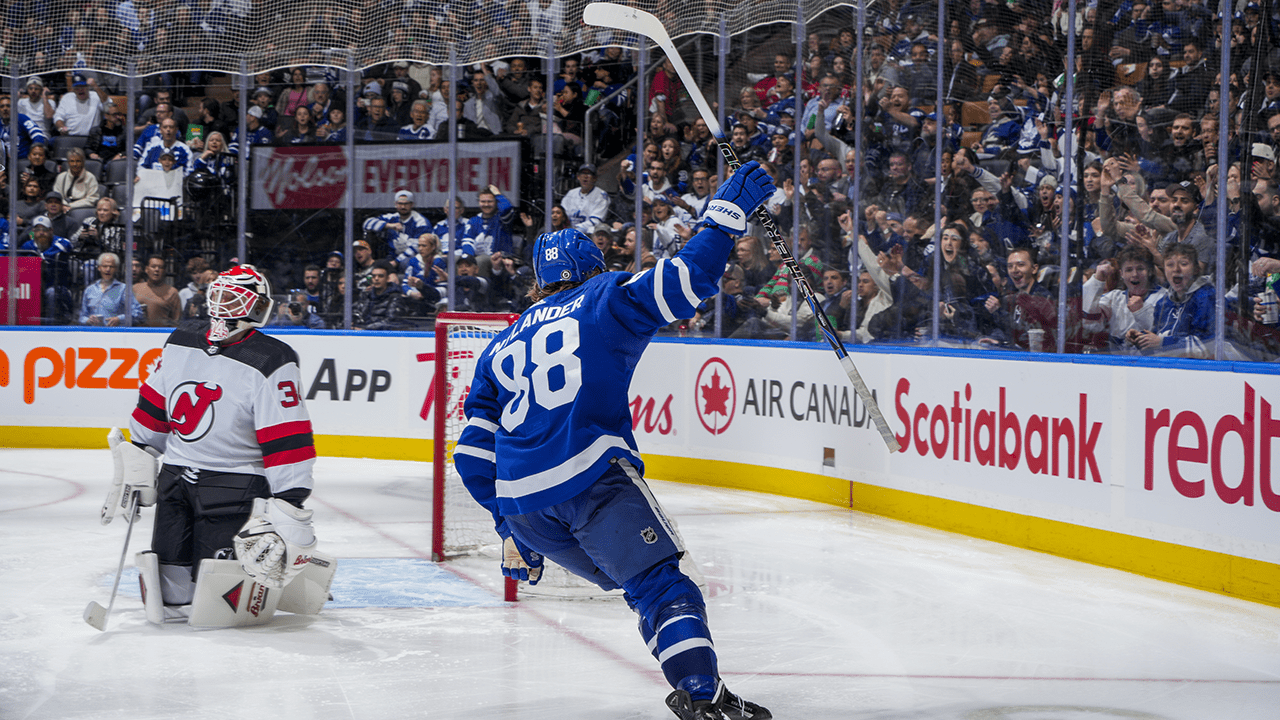 Nylander's 40th goal of season | NHL.com