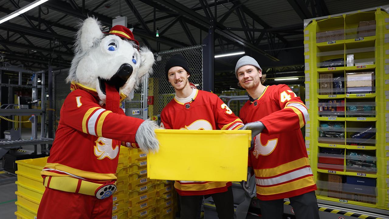 Visiting The YYC4 Fulfilment Centre | Calgary Flames