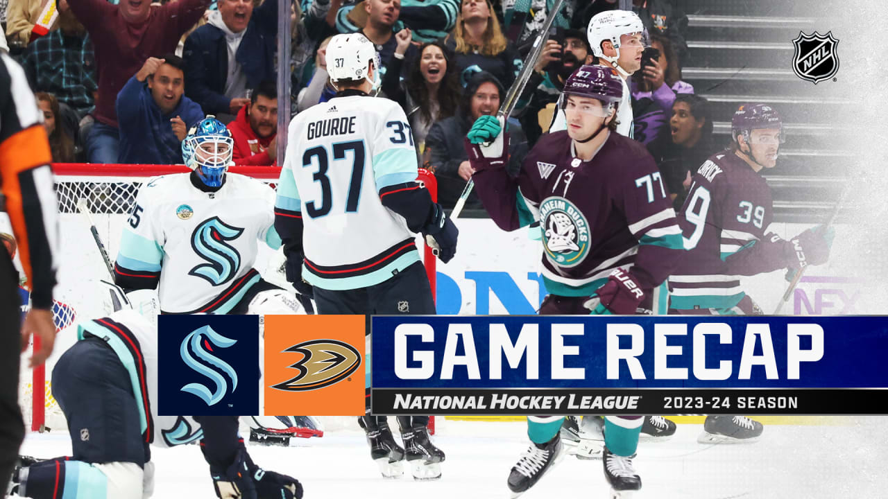 Zegras scores ‘Michigan’ goal in Ducks loss to Kraken | NHL.com