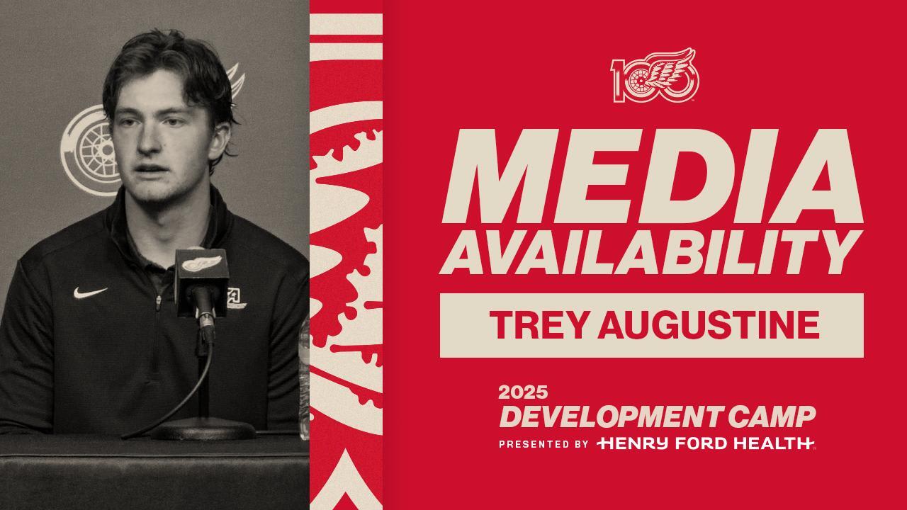 Trey Augustine Development Camp Day 4 | July 3, 2025 | Detroit Red Wings