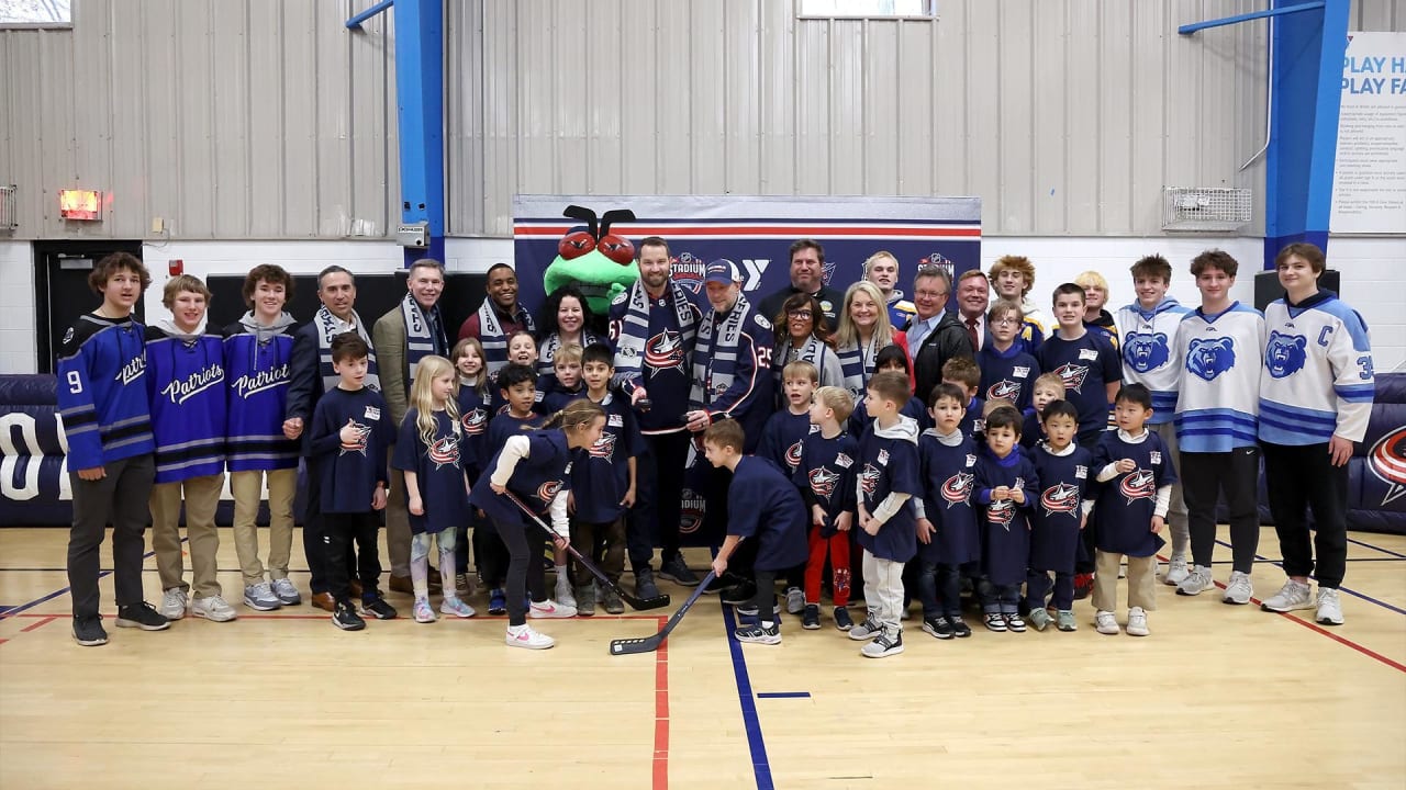 NHL, CBJ Break Ground for Powell YMCA Street Hockey Rink | Columbus ...
