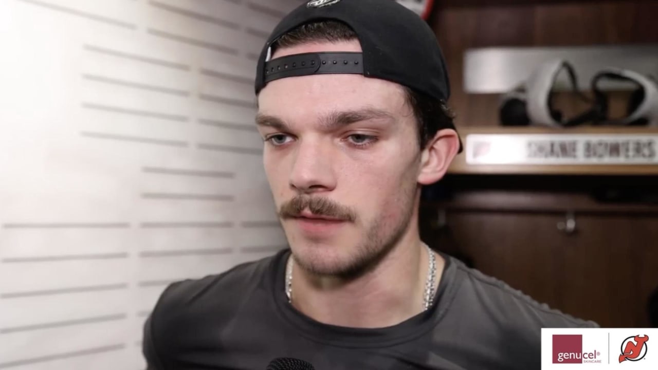 Bowers | PRACTICE 1.9.24 | New Jersey Devils