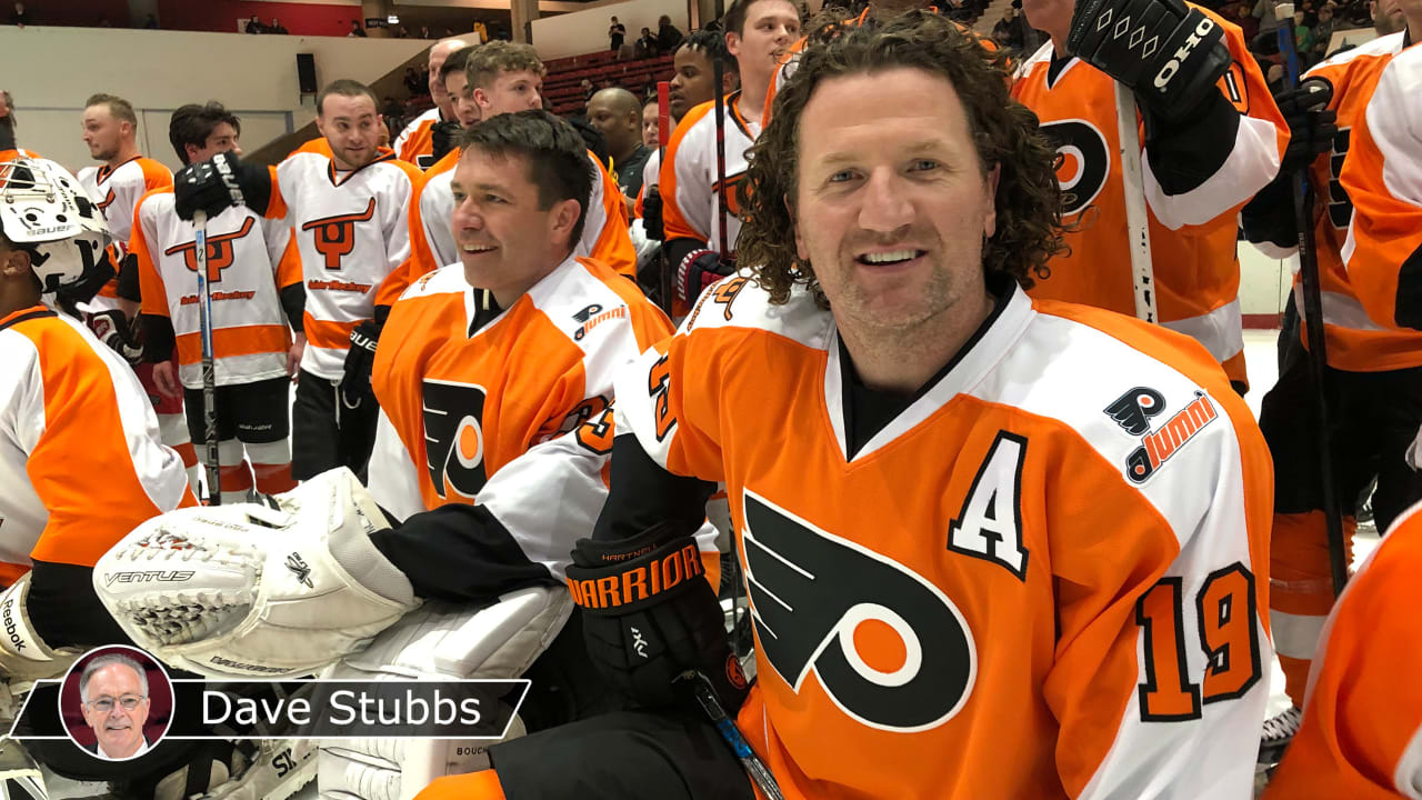 Hartnell big hit in debut with Flyers alumni on eve of Stadium Series ...