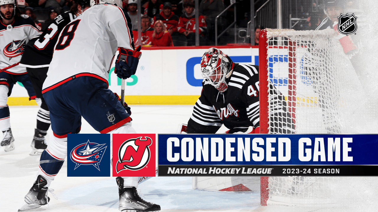 Condensed Game: CBJ @ NJD 11.24.23 | NHL.com