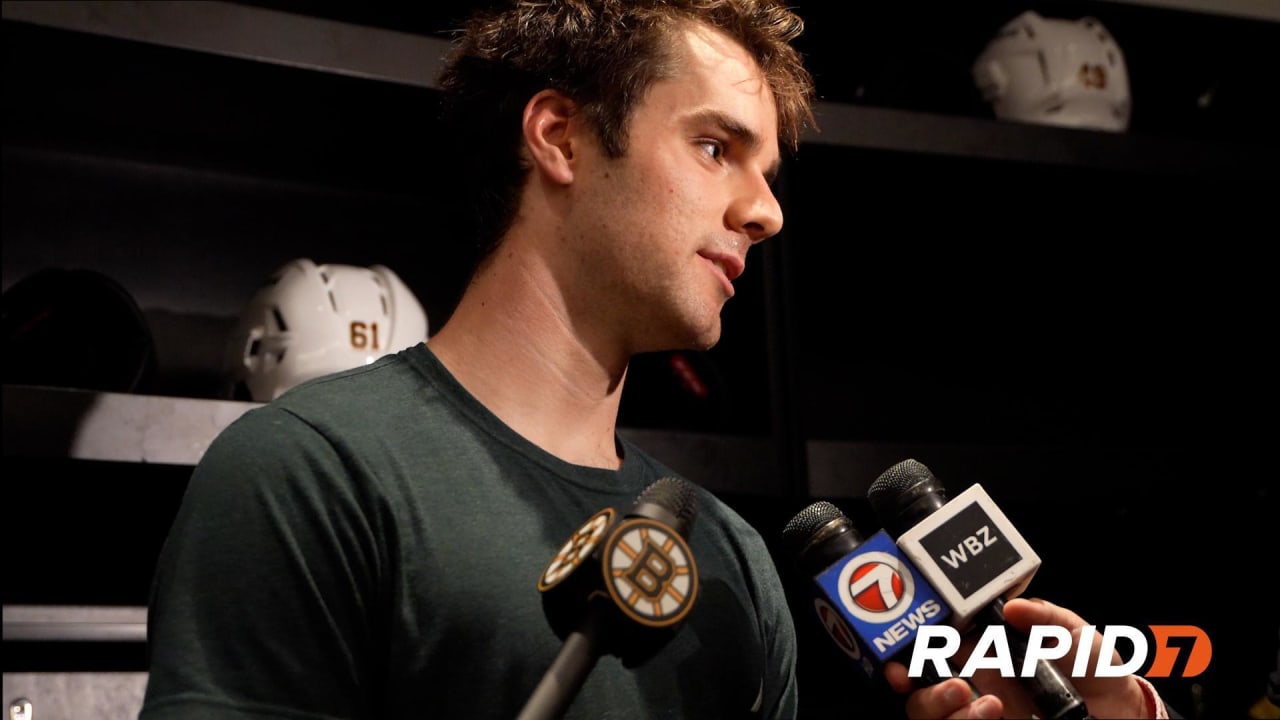 Locker Room Raw: Andre Gasseau | Boston Bruins