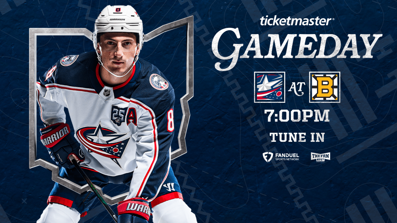 PREVIEW: Blue Jackets return to action in Boston | Columbus Blue Jackets