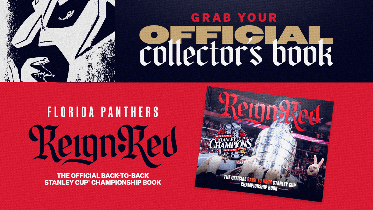 Florida Panthers Limited Edition Back-To-Back Stanley Cup Championship ...