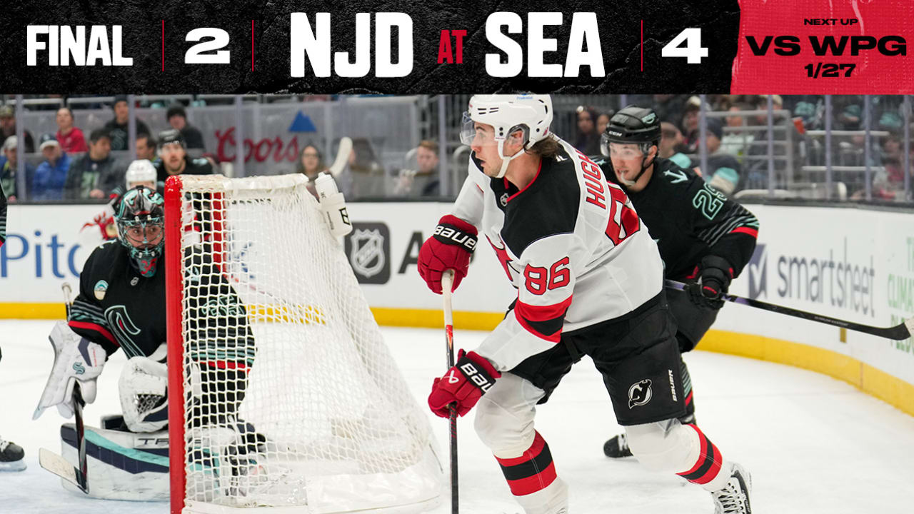Devils Fall Short in Seattle | GAME STORY | New Jersey Devils