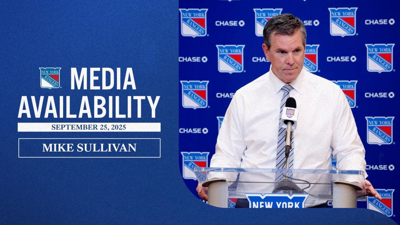 Postgame: Mike Sullivan | New York Rangers