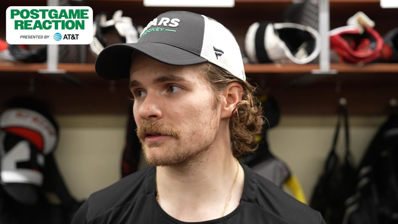 DAL@ANA Postgame: Sam Steel | Dallas Stars