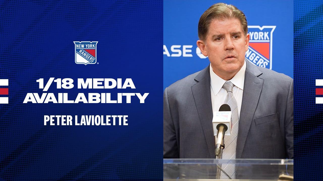 Postgame: Laviolette | New York Rangers