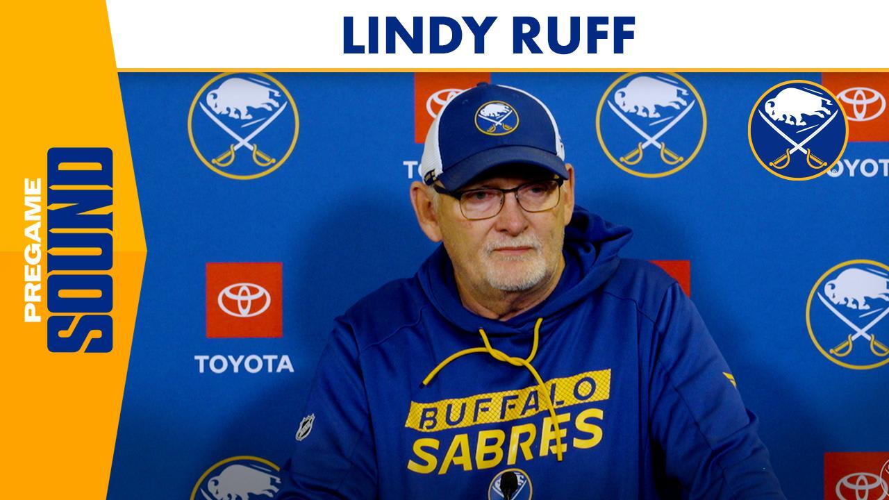 Ruff | Pregame vs. TOR | Buffalo Sabres