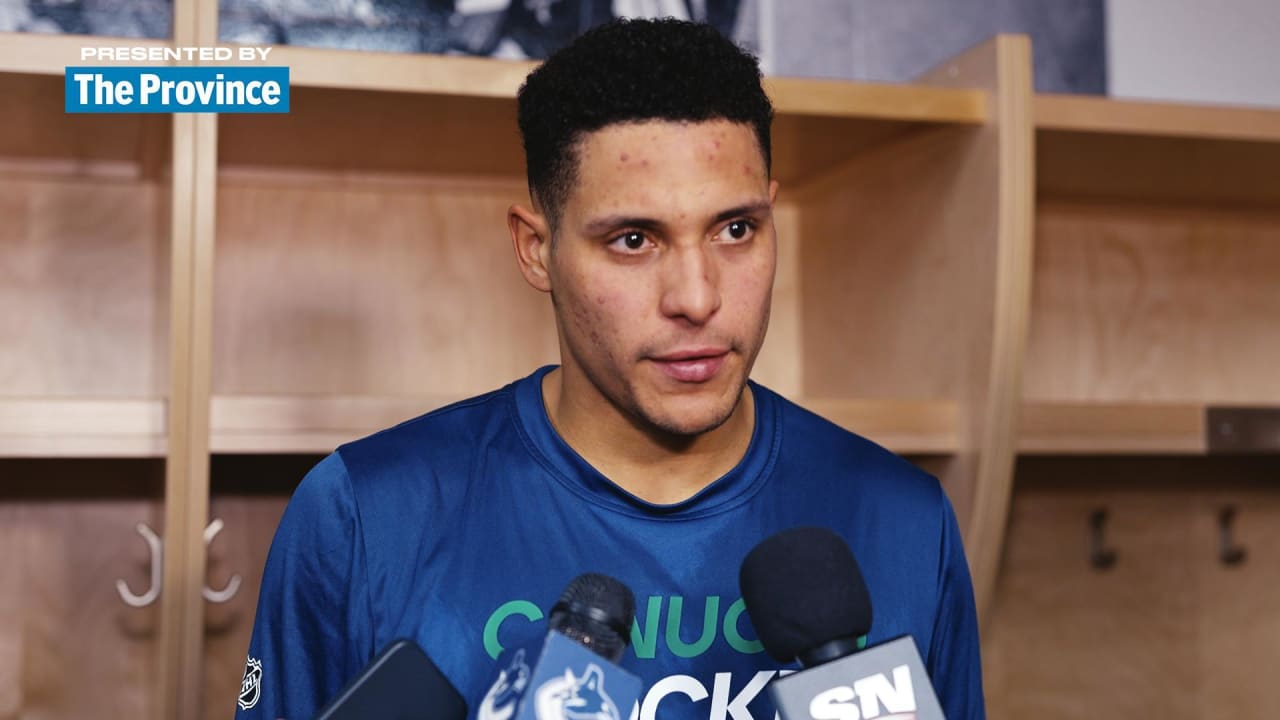 POSTGAME | Joshua at Flames | Vancouver Canucks