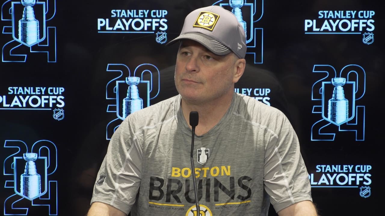 Press Room: Jim Montgomery | Boston Bruins