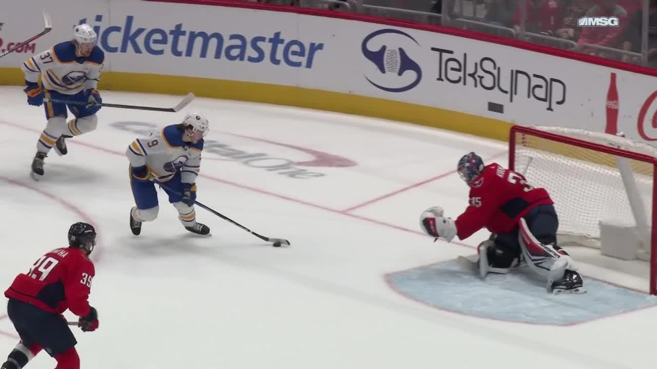 BUF@WSH: Benson scores goal against Darcy Kuemper | NHL.com