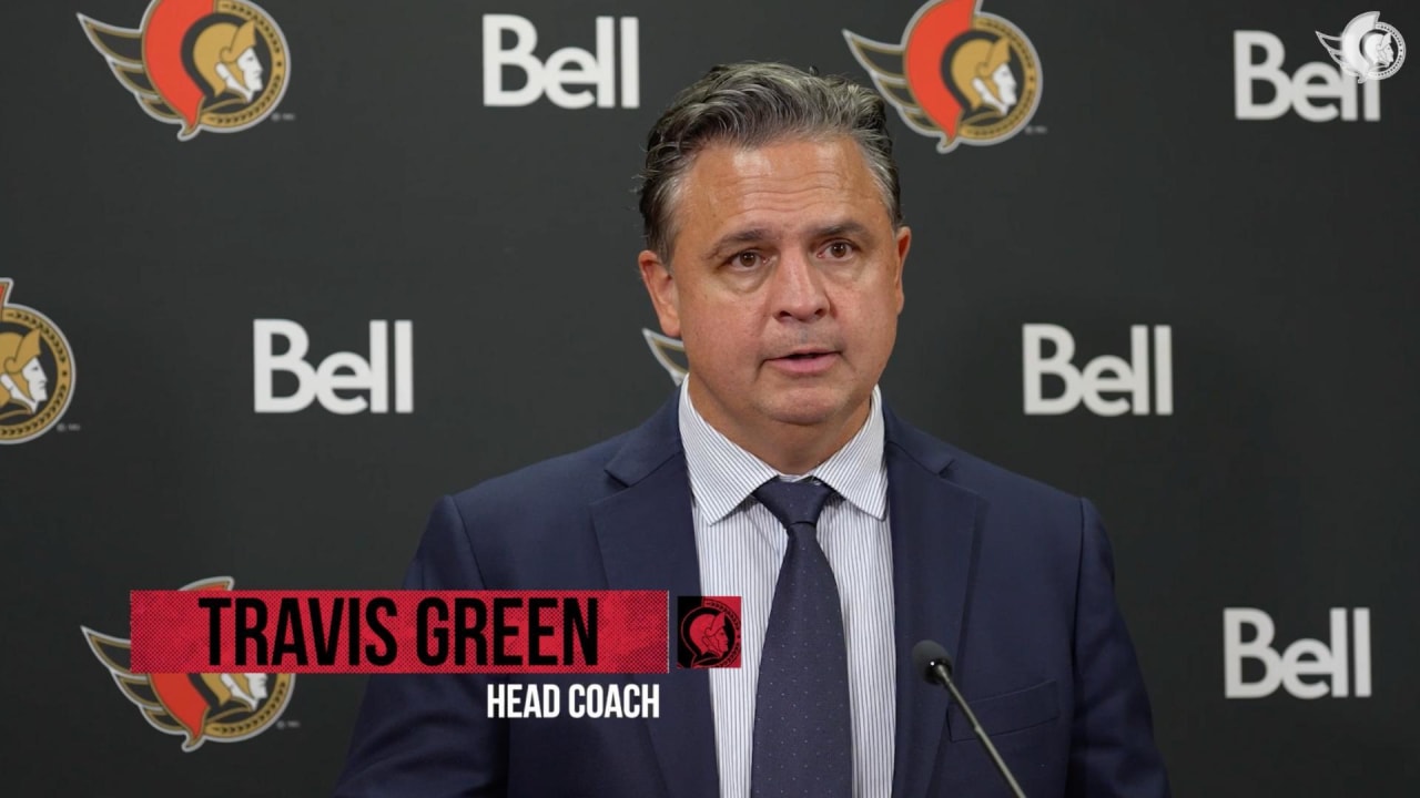 Travis Green Postgame Media vs NJD | Ottawa Senators