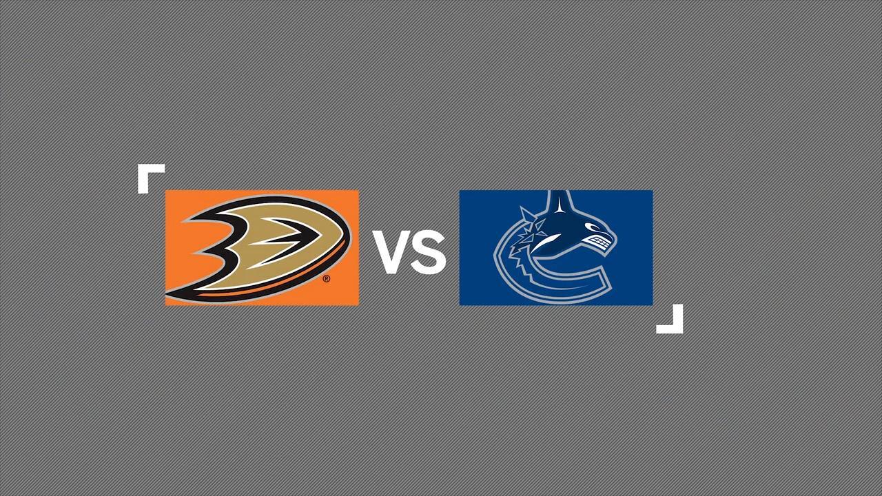 Matchup Insights: ANA vs. VAN | NHL.com