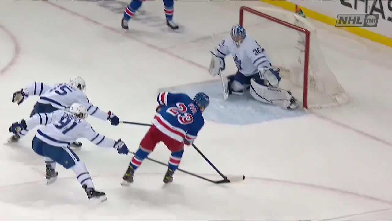 Fox's wrister ties it | New York Rangers