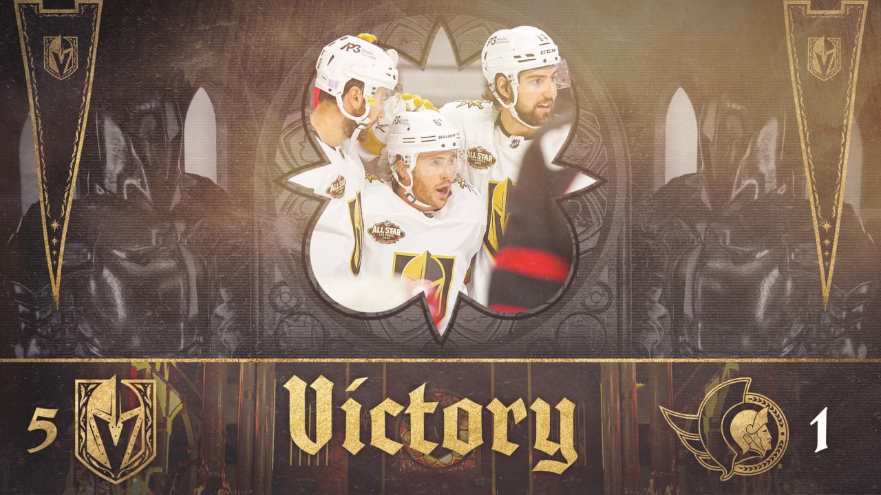 Golden Knights Topple Senators, 5-1 | Vegas Golden Knights