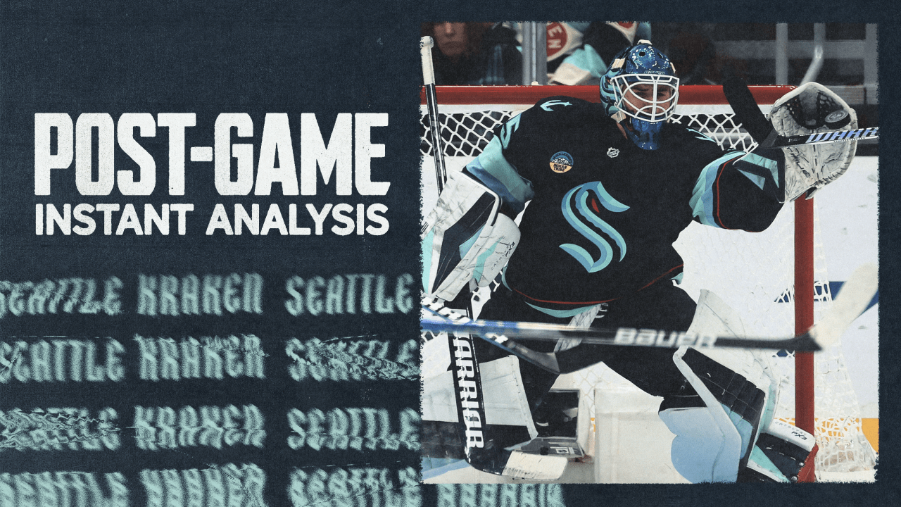 Postgame Instant Analysis: Philadelphia vs. Seattle | Seattle Kraken Postgame Instant Analysis: Philadelphia vs. Seattle | Seattle Kraken