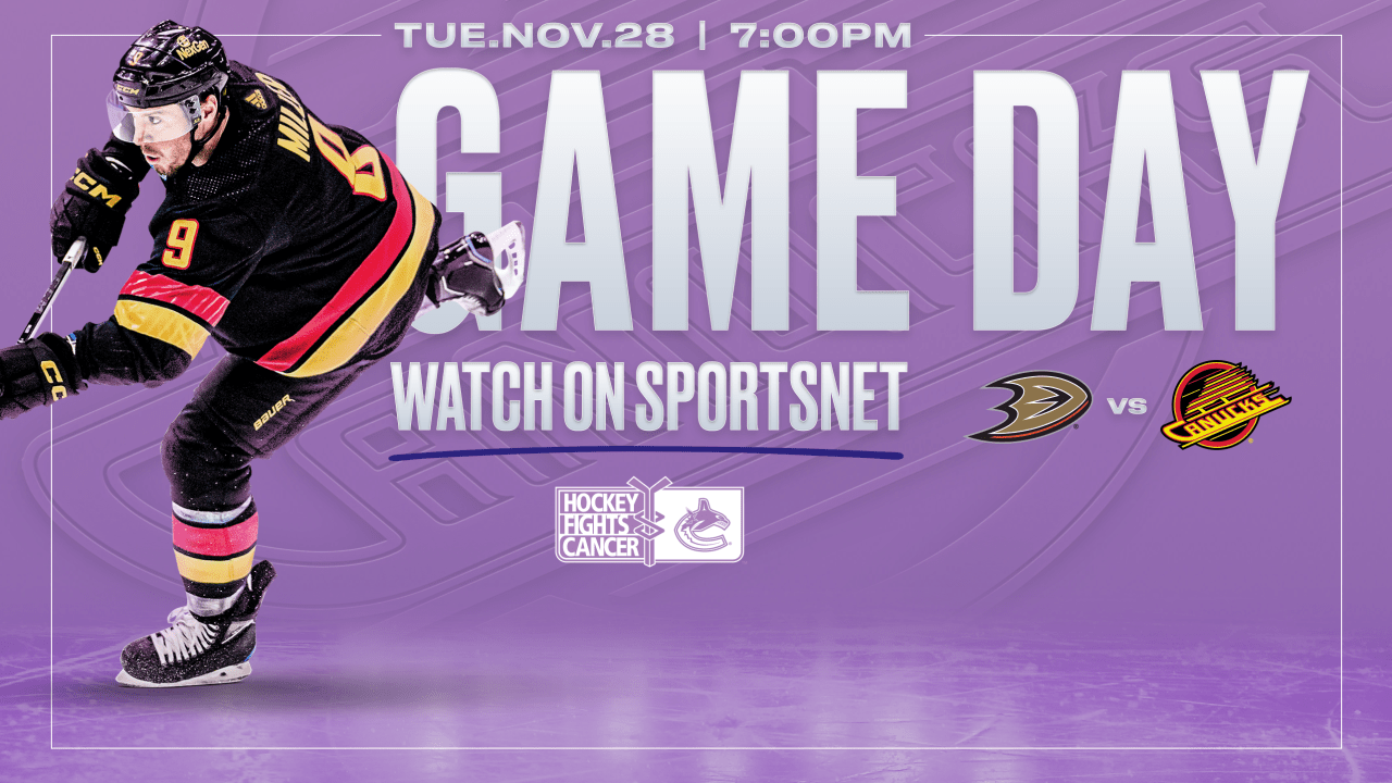 GAME NOTES | Canucks vs. Ducks | Vancouver Canucks