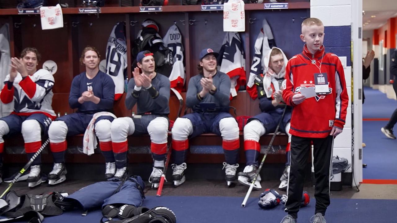 Liam's Capitals Wish Comes True | Washington Capitals