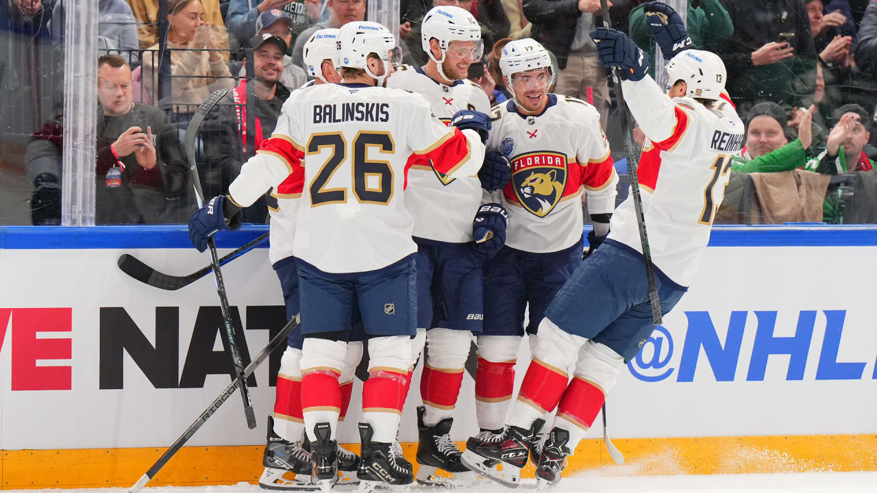 Barkov nets goal in hometown of Tampere | NHL.com