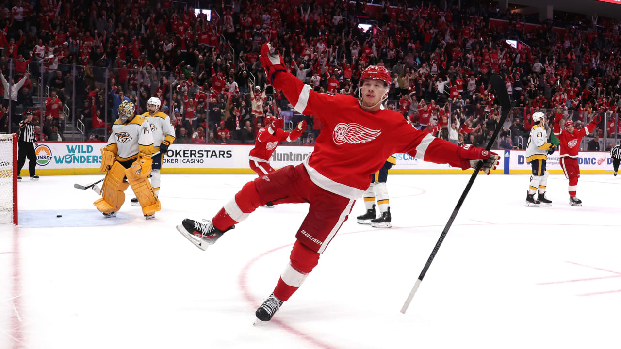Raymond erlöst Detroit gegen Predators | NHL.com/de