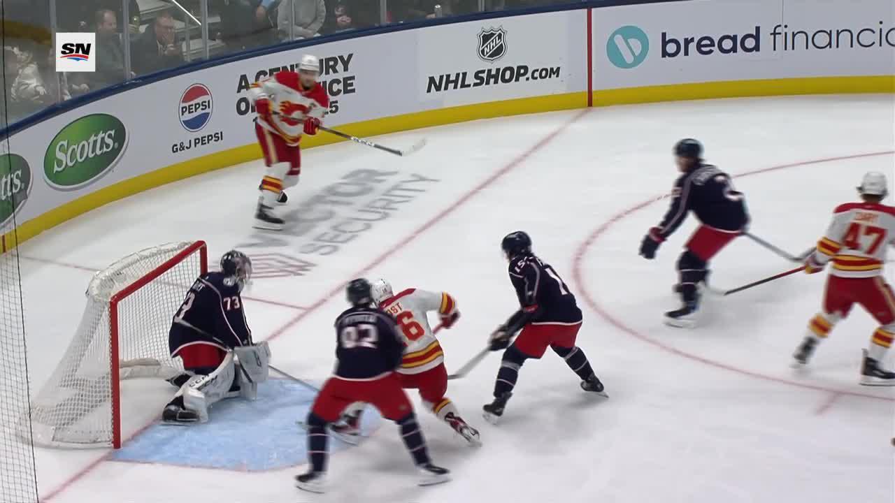 CGY@CBJ: Frost scores goal against Jet Greaves | Calgary Flames