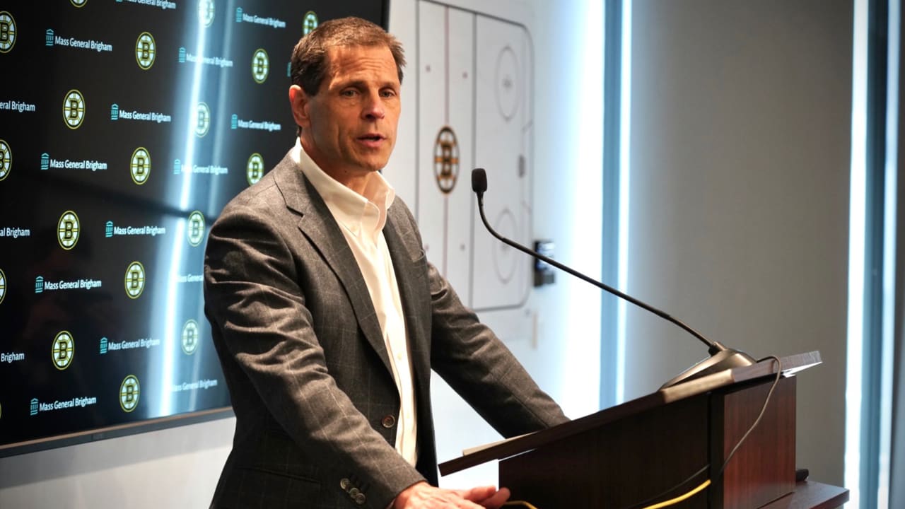 Sweeney Recaps Bruins' 2021-22 Campaign in Season-Ending Presser ...