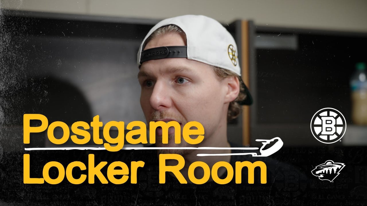 Locker Room Raw: Steeves, H. Lindholm, and Kuraly | Boston Bruins