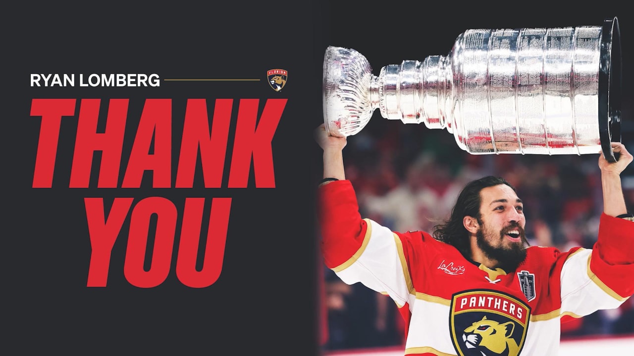 Thank You Ryan Lomberg | Florida Panthers