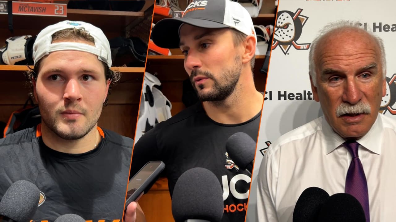 Postgame vs. Senators: Interviews | Anaheim Ducks
